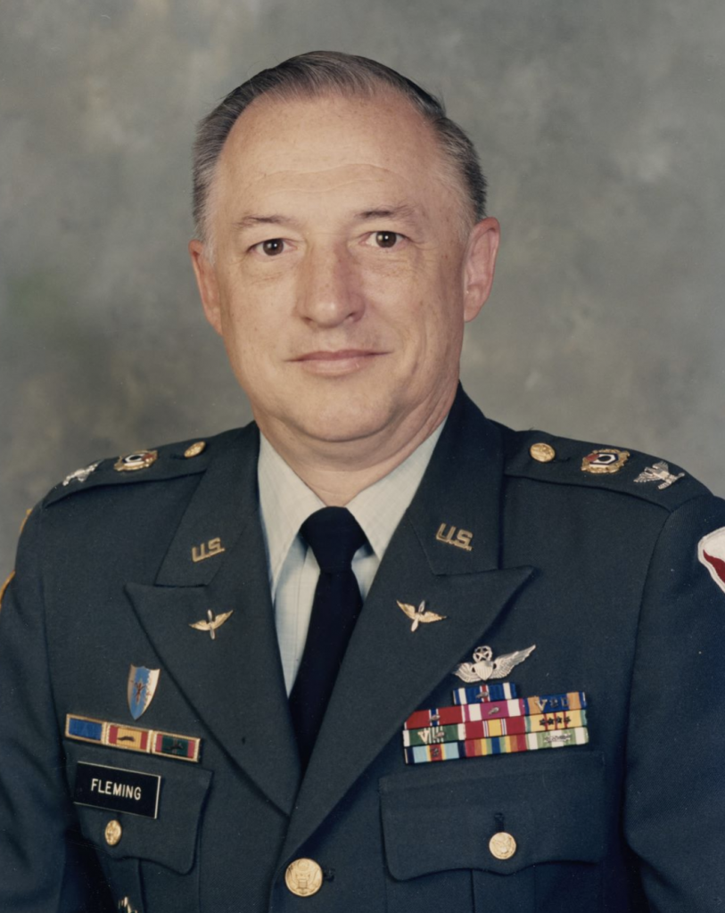 COL (R) Thomas E. Fleming, USA, ‘58 - OVMA – Syracuse University